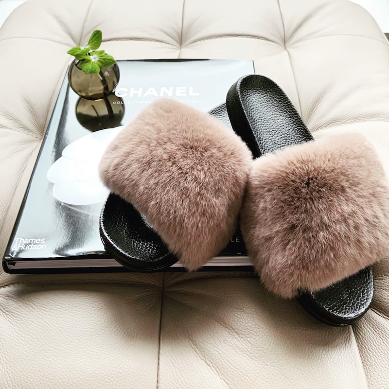 Rabbit Slippers - Etsy