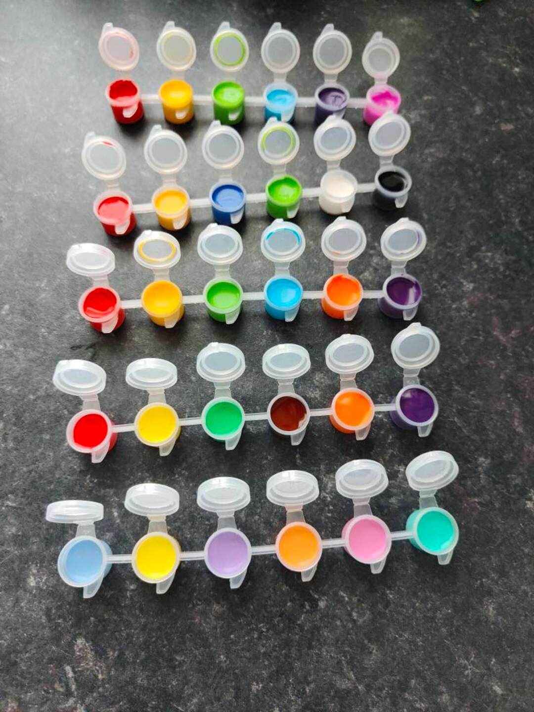 Paint Pots, Filled Paint Pots, Ready Mix Paints, Crafting Paints ...