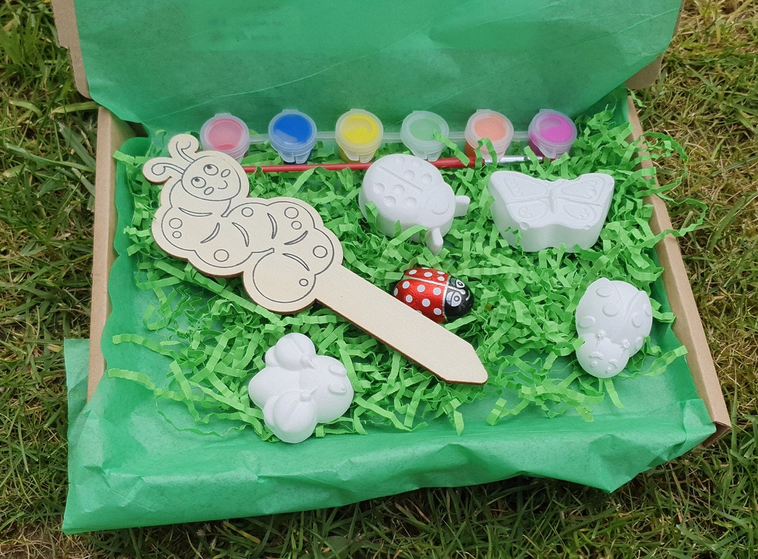 Mini Beast Paint Your Own Craft Kits. Ladybirds/butterfly/gift Ideas ...