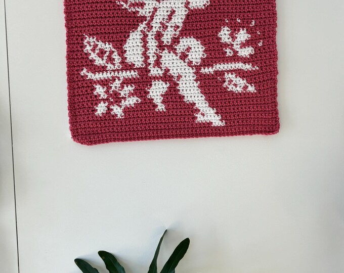 Crochet Cherub Tapestry - Etsy