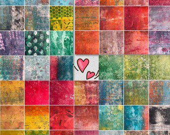 Handmade Art Card Set - Etsy