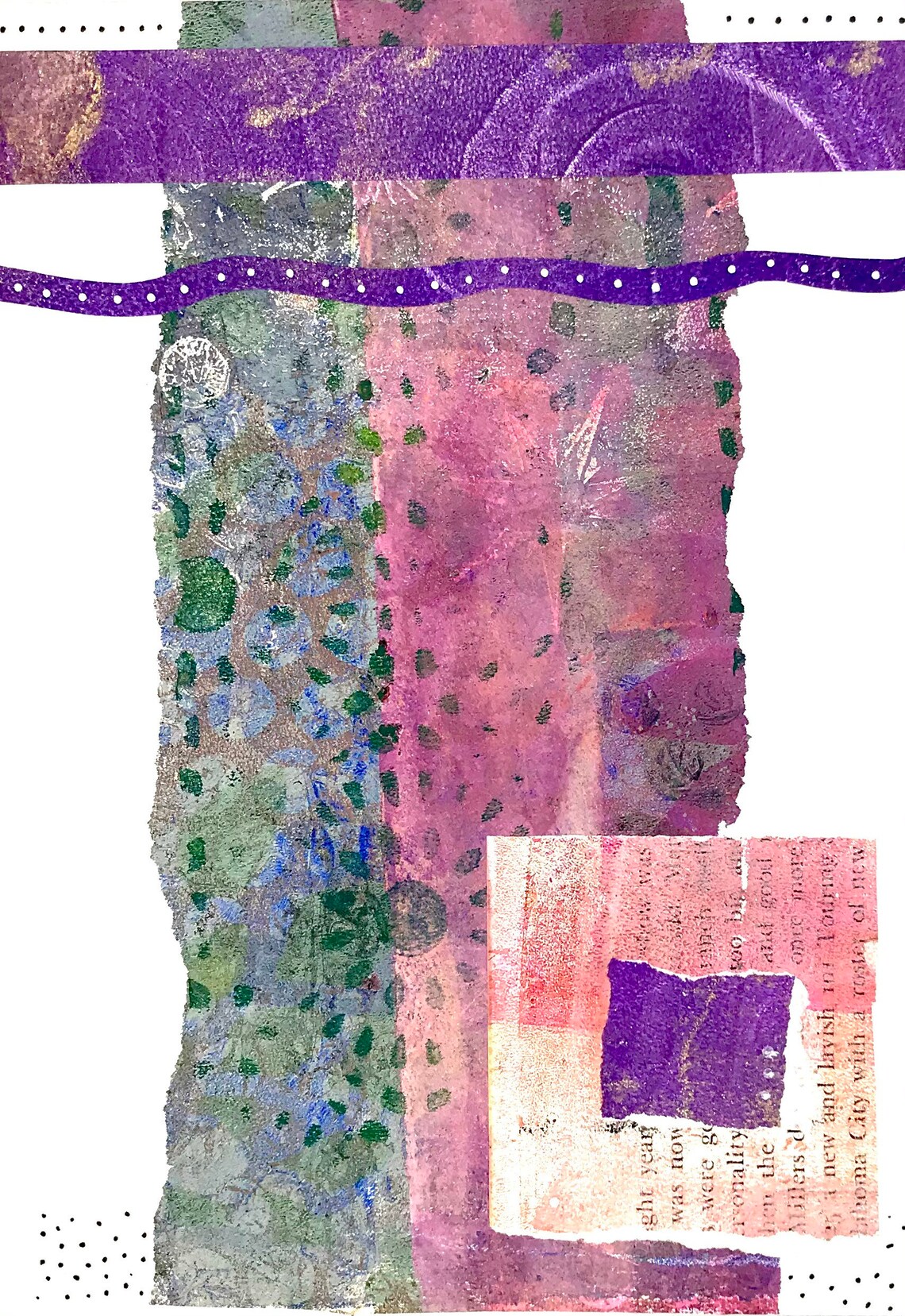 Handmade Art Card Set - Etsy