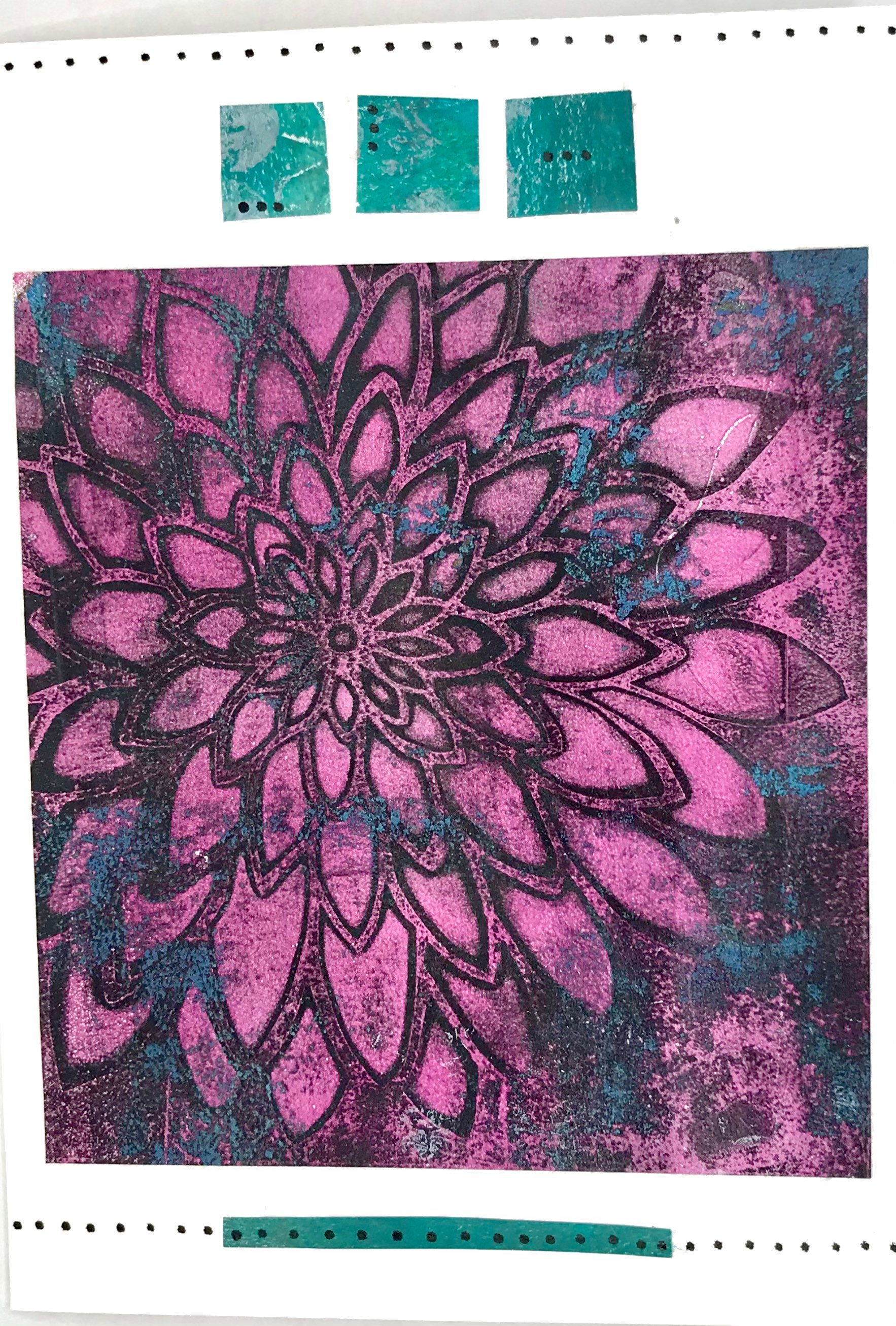 Handmade Art Card Set - Etsy