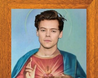 Jesus Harry Styles - Etsy