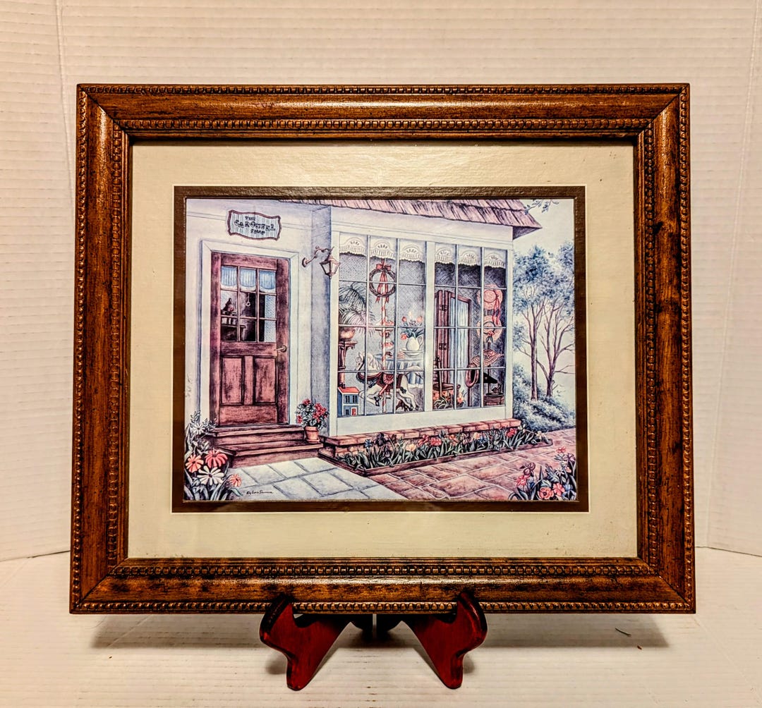 70's the Carousel Shop Print - Etsy