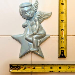 70's Soft Blue - Cherub Angels - Etsy