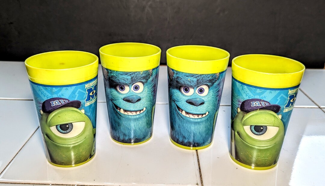Disney Collectible Monsters Inc. Vintage Cups - Etsy