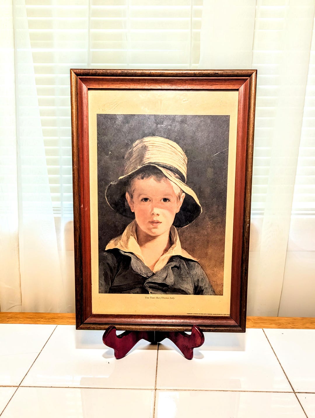 60's the Torn Hat / Thomas Sully - Etsy