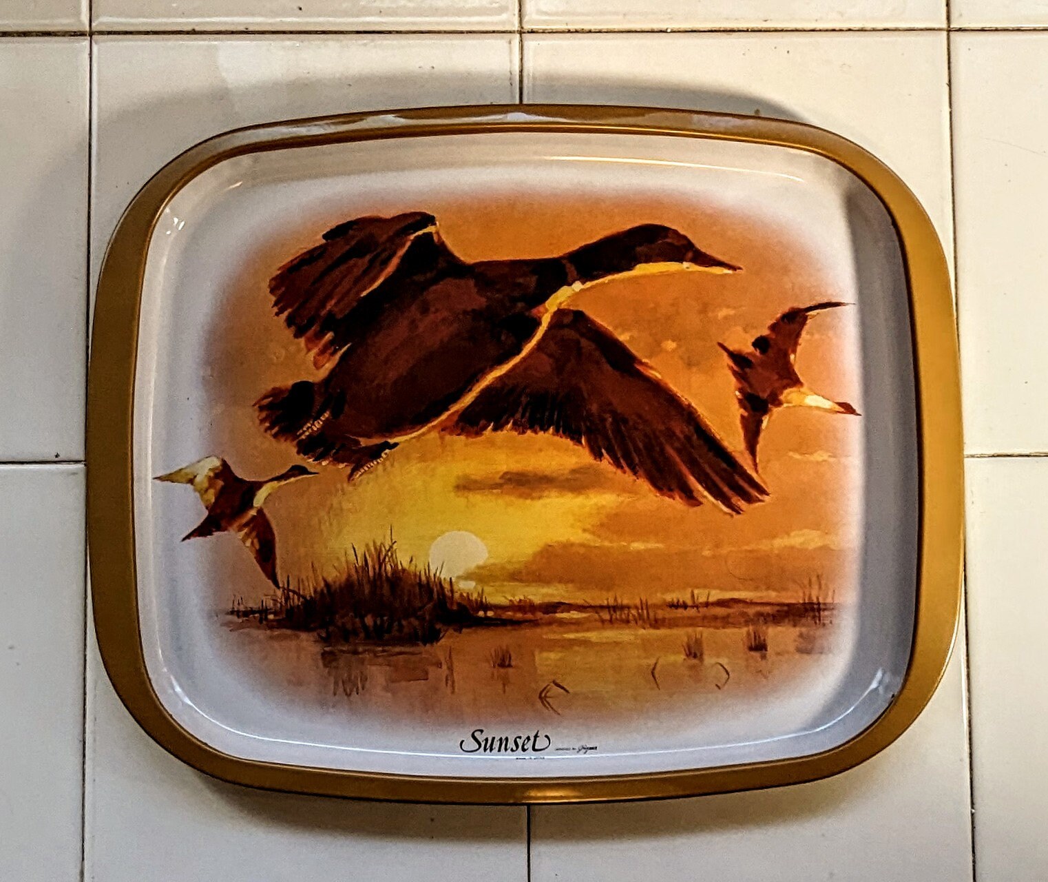 Duck Lover's RARE Serving Trays Dinnerware Collectibles - Etsy