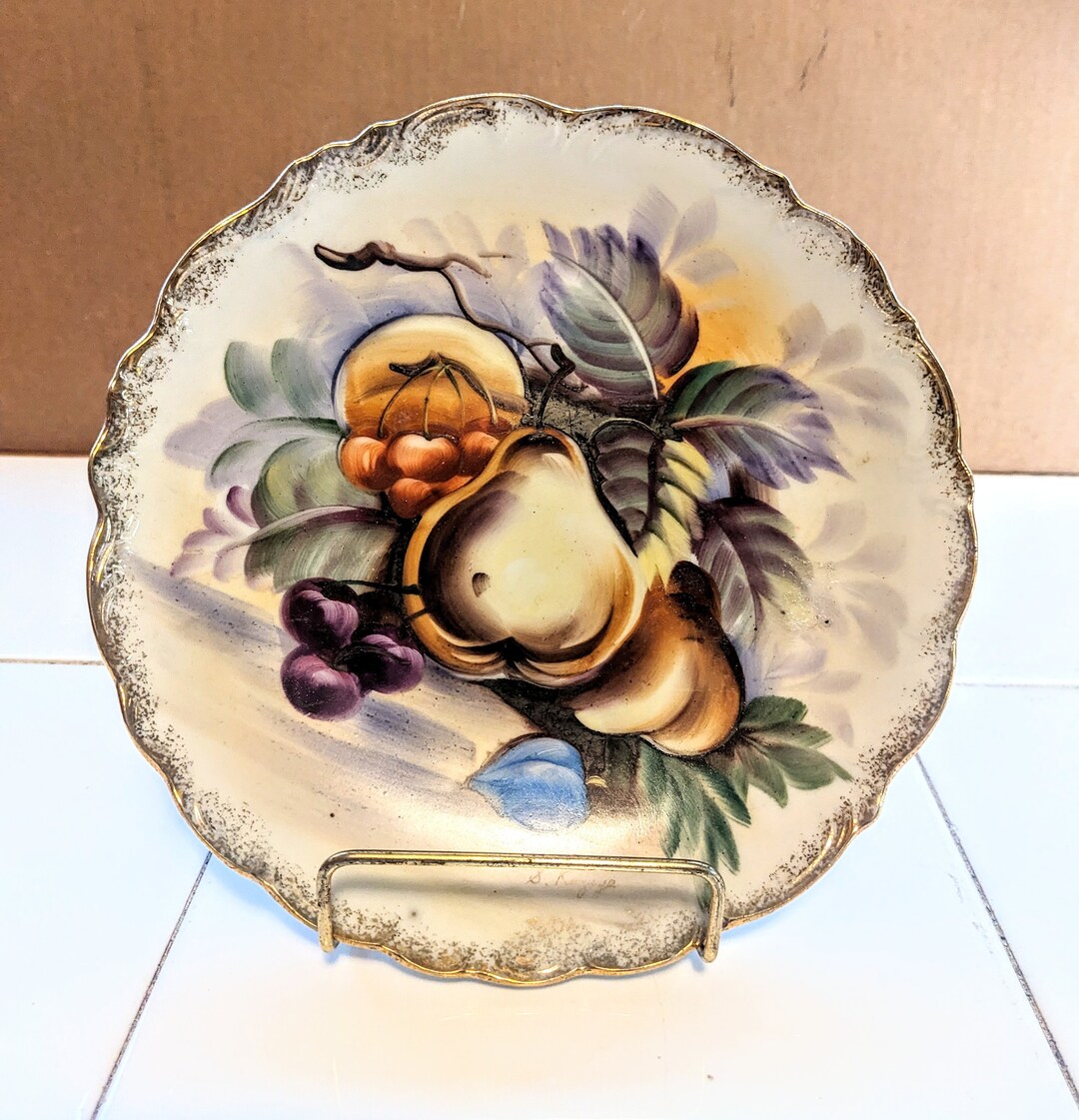 Japan Art Collectible Hand Painted Plate Very Collectible - Etsy