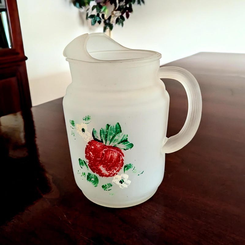Hand Painted Pitcher - Etsy