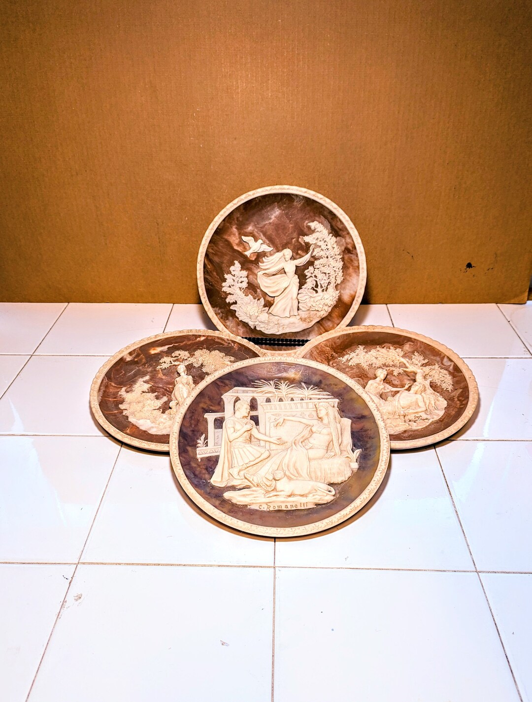 Poetry an Romance - Incolay Studios - Collectible Plates - Etsy