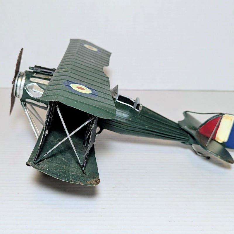 Metal Model Plane Vintage - Etsy