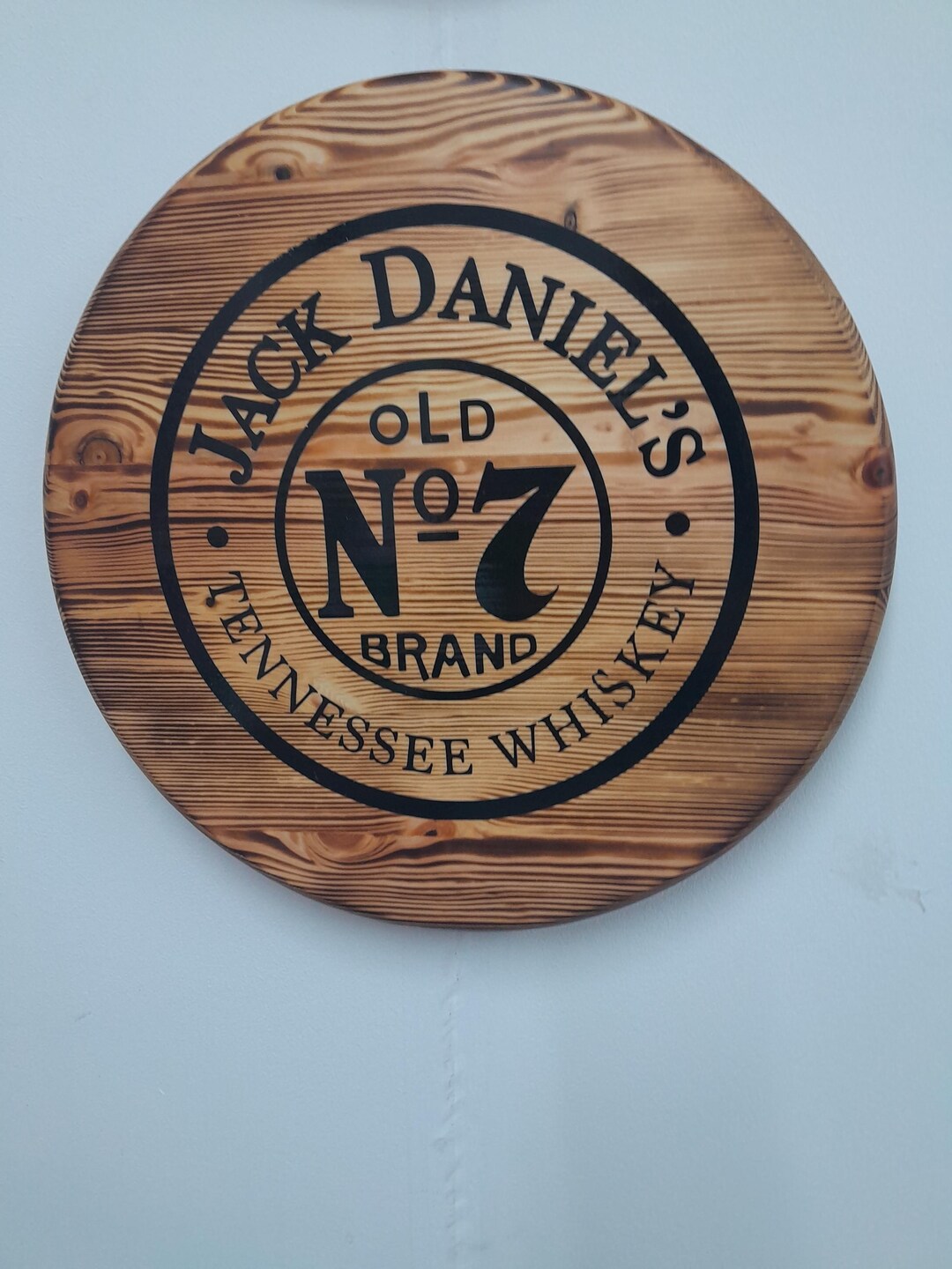 Jack Daniel's Sign. Rustic Burnt Wooden Sign. Man Cave. Bar - Etsy