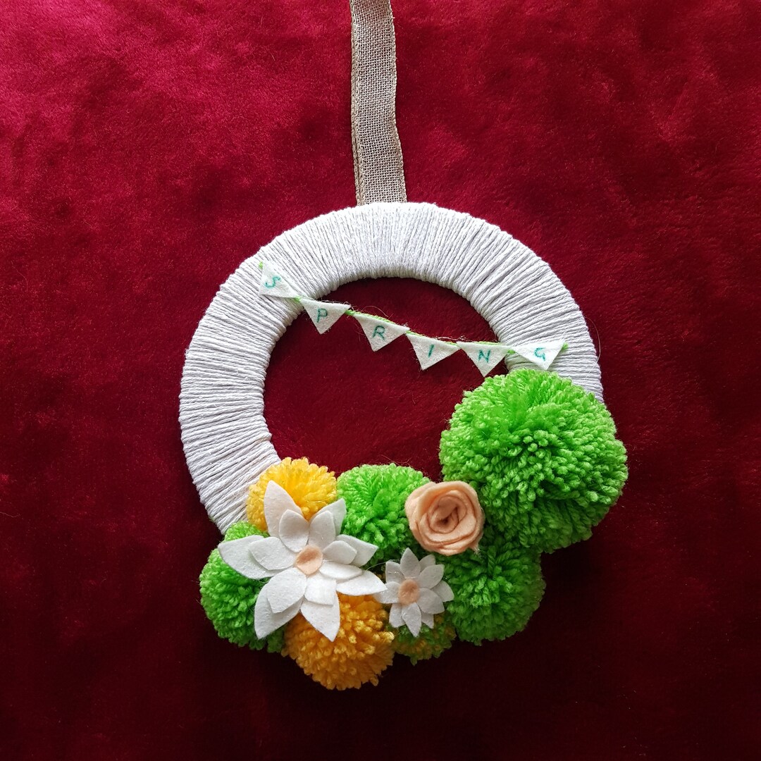 Corona de celebración de primavera - Etsy España