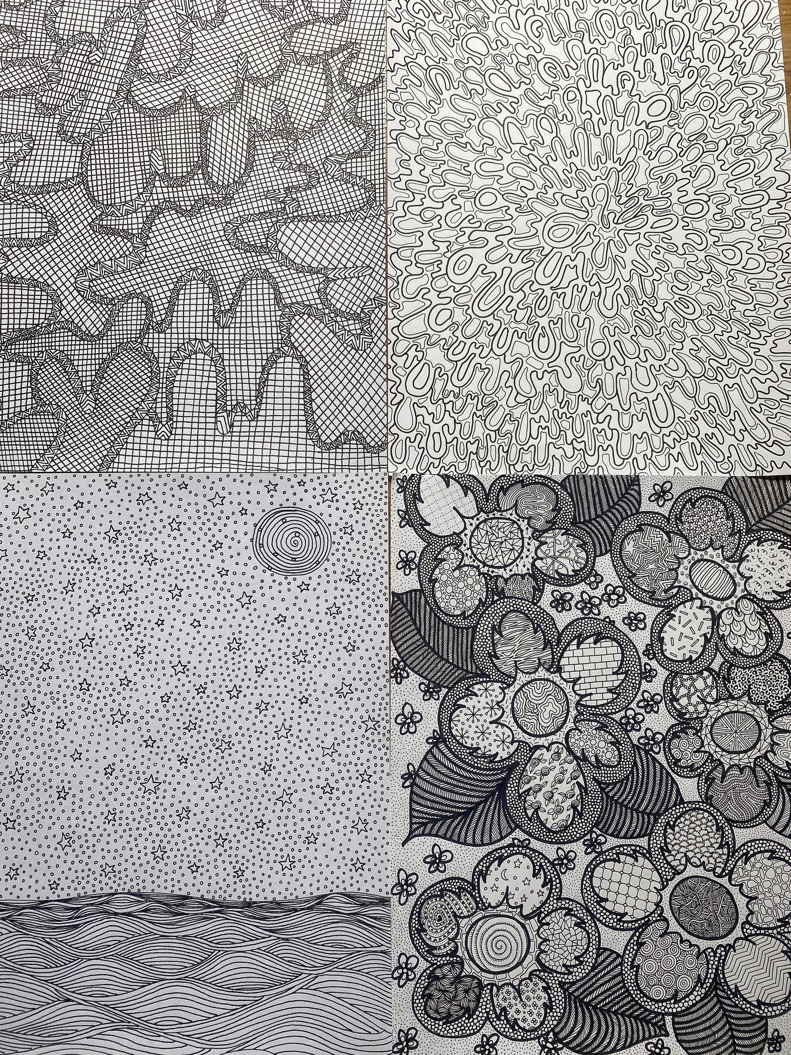 Instant Download 20 Highly Detailed Adult Coloring Pages - Book 1 - Etsy