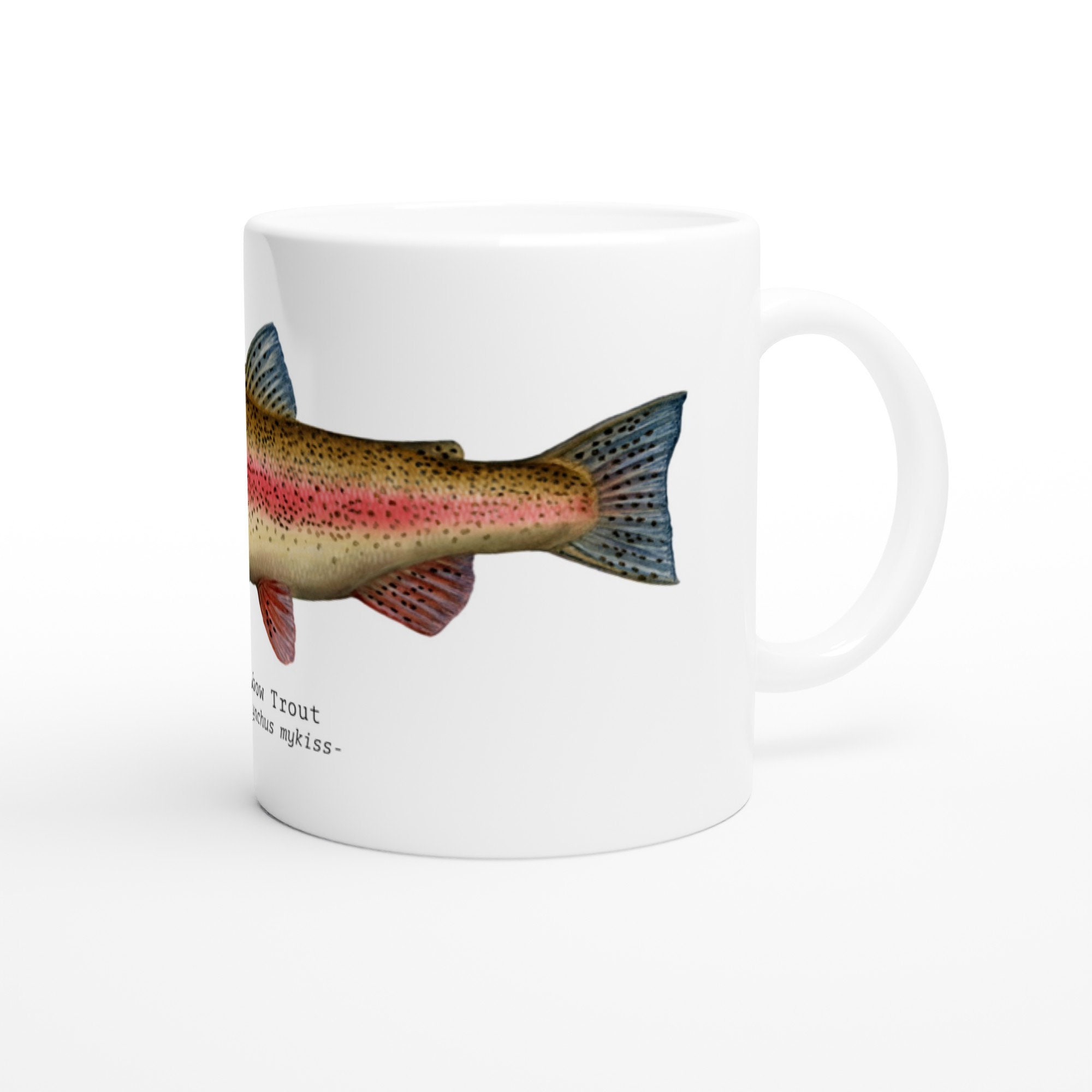 Fish Design Coffee Tea Mug Ideal Gift Idea for Anglers and Fishermen ...