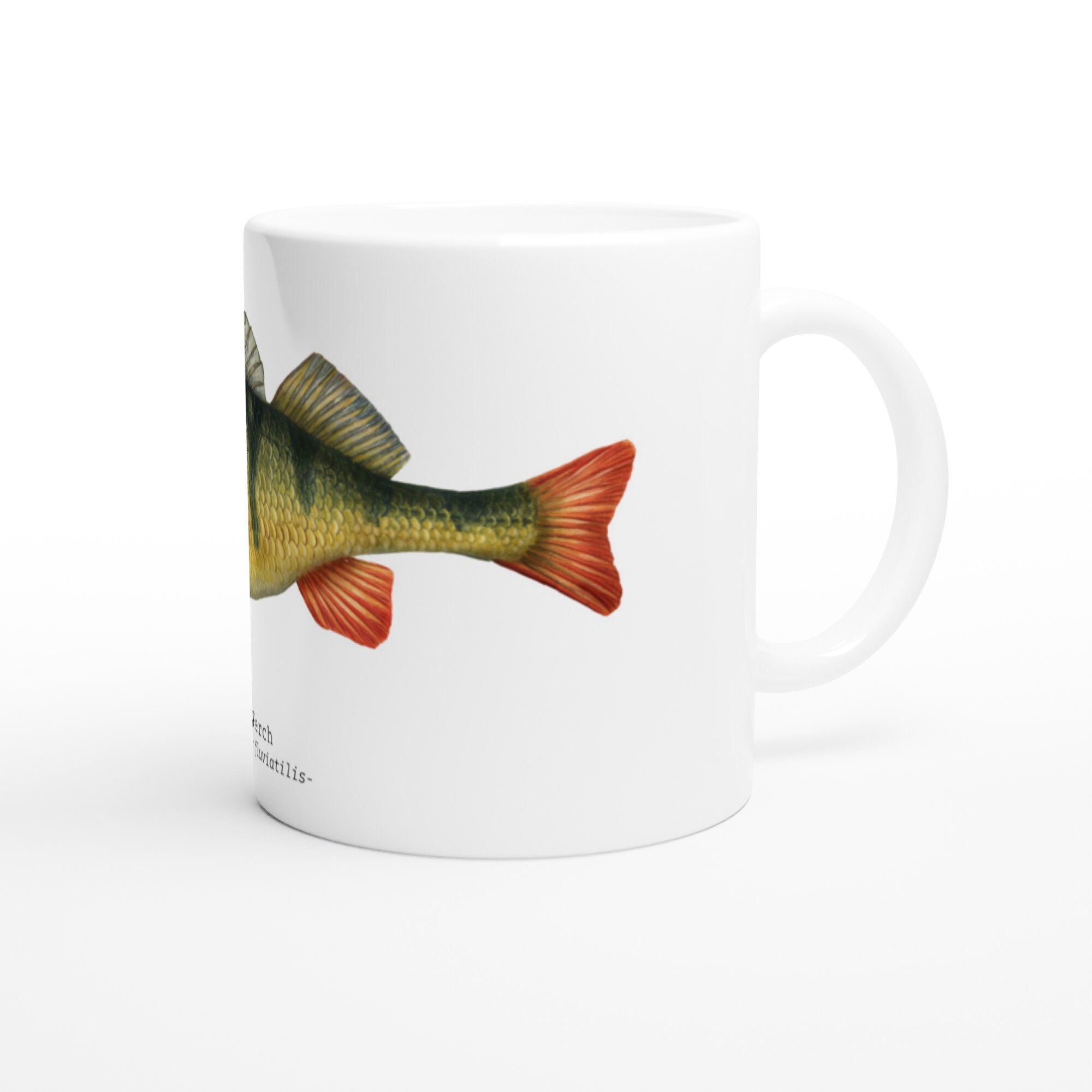 Fish Design Coffee Tea Mug Ideal Gift Idea for Anglers and Fishermen ...