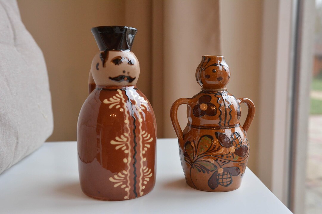 Vintage Hungarian Pottery Miska and Mariska Jug or Pitcher | Hussar ...