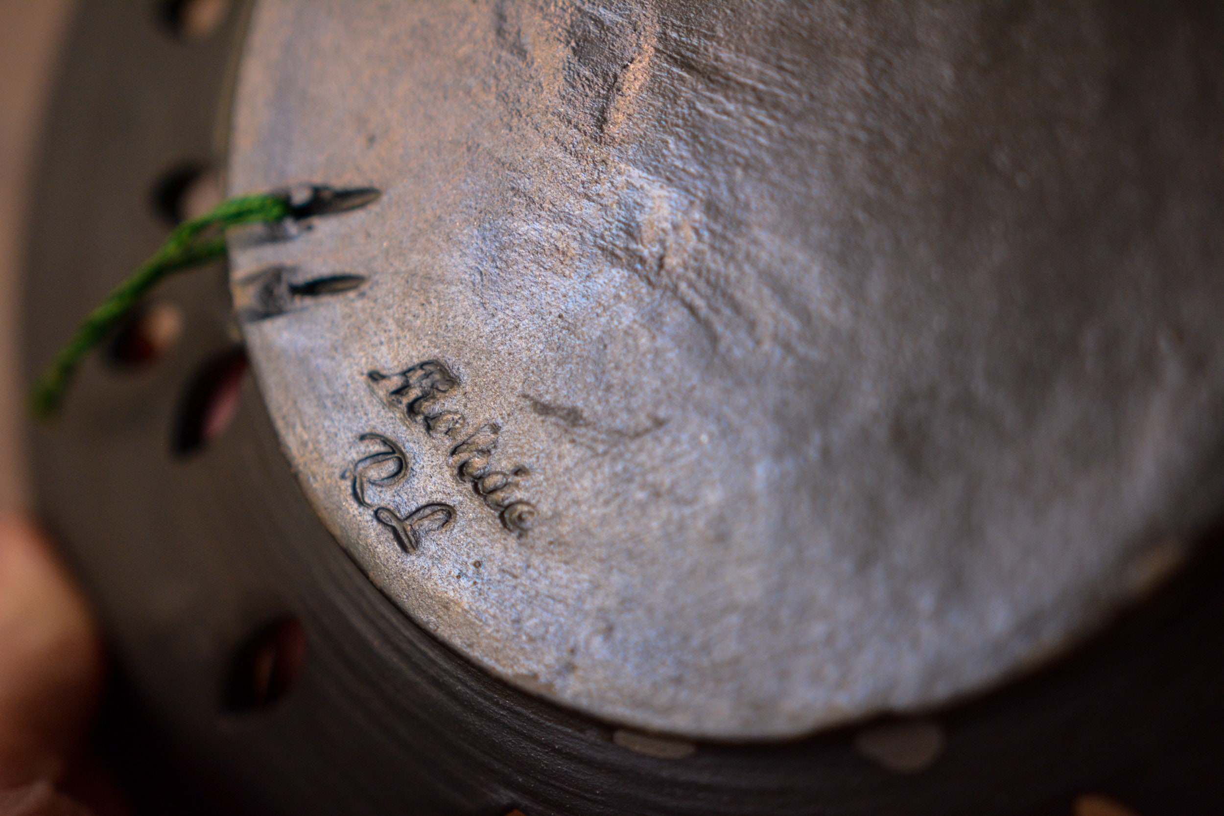Vintage Large Black Plate Folk Pottery From Hungary - Etsy
