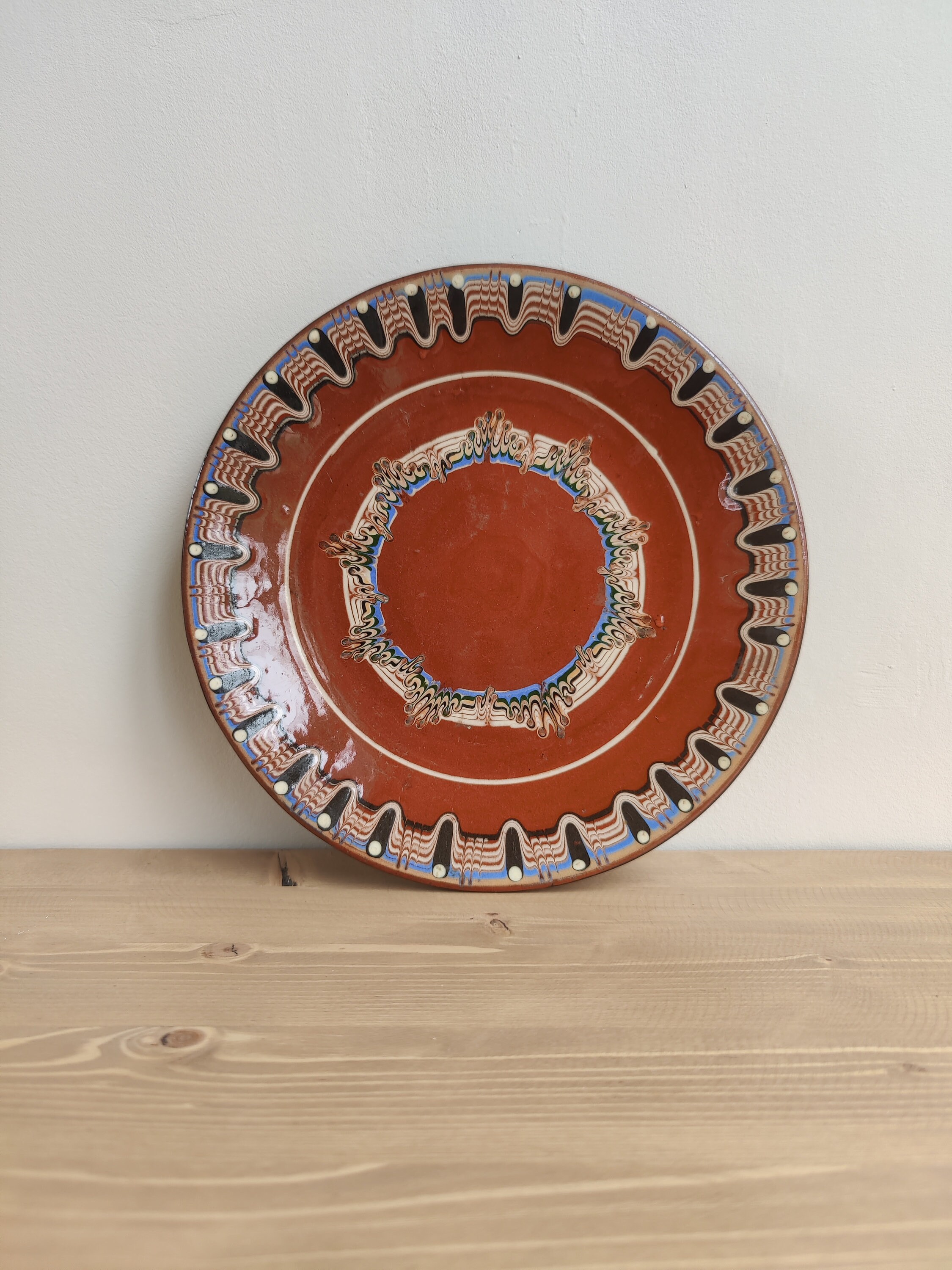 Troyan Traditional Bulgarian Pottery Hand Painted Wall Plate. - Etsy