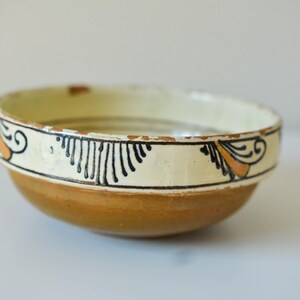 Vintage Pottery Korond Bowl | Multicolor Korond Plate | Antique ...