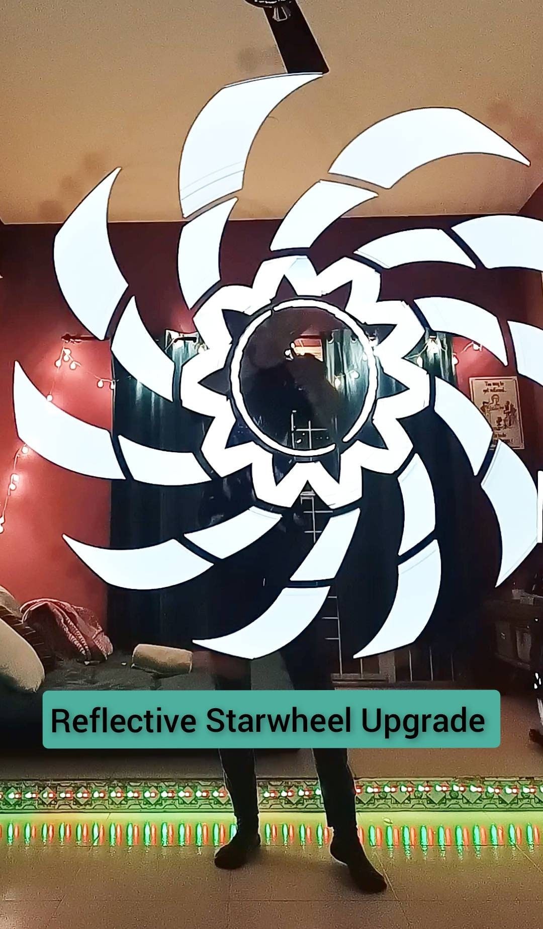 Reflective Sunwheel Fan/slayer Style for Performance - Etsy