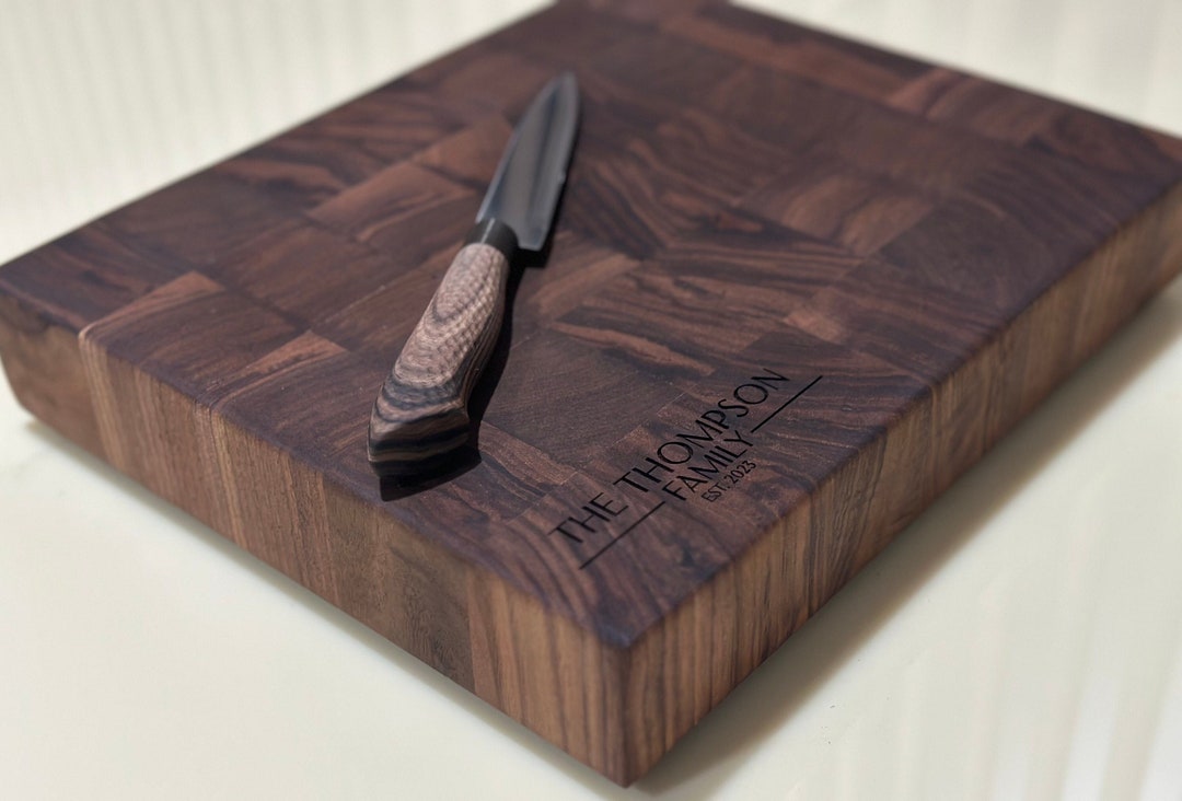 Engraved Butcher Block Cutting Board Mini Chopping Block - Etsy