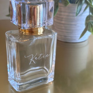 Engraved Perfume Bottle | Personalized Refillable Atomizer Bottle ...