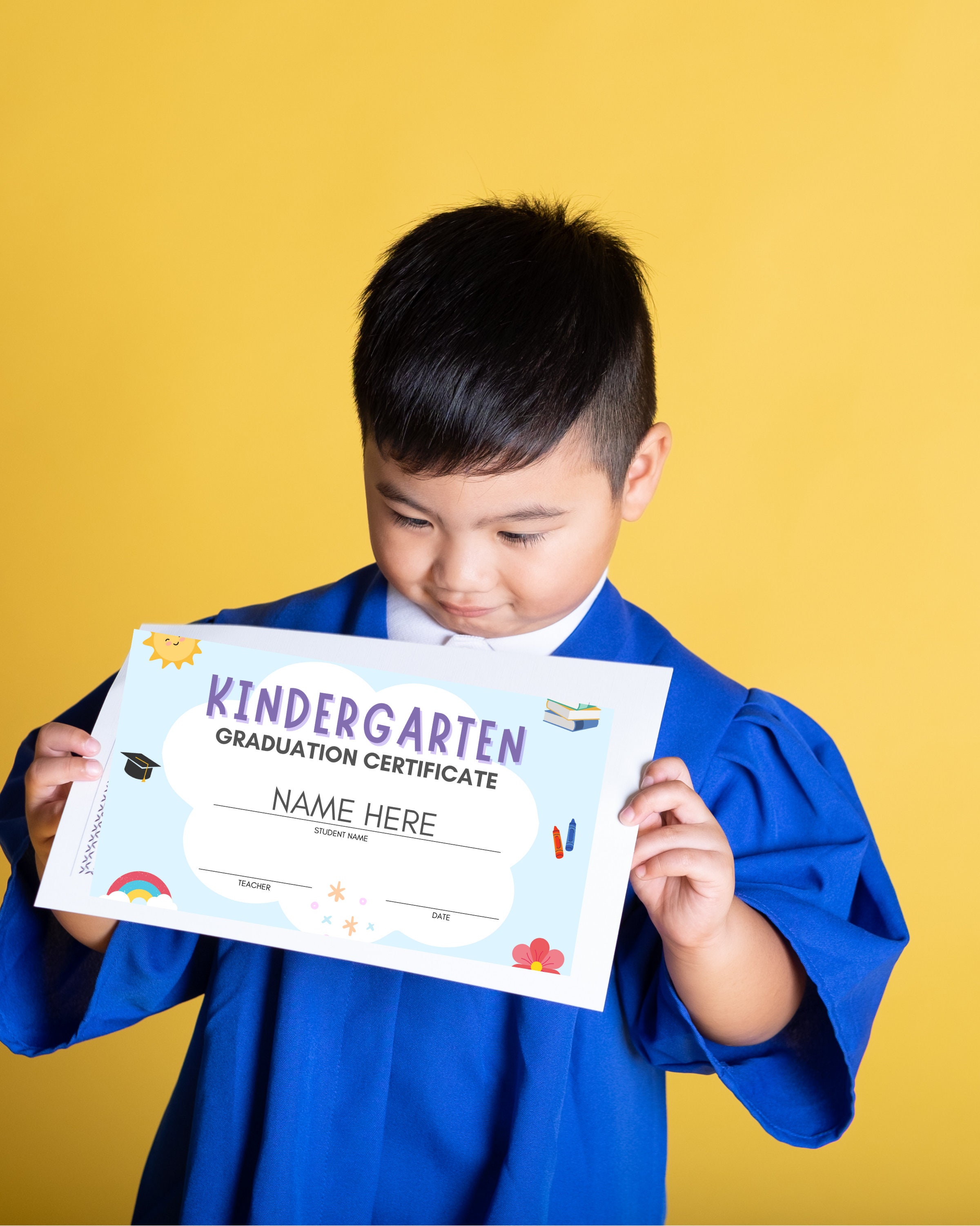 Printable Kindergarten Graduation Certificate Kindergarten Etsy printable-kindergarten-graduation-certificate-kindergarten-etsy