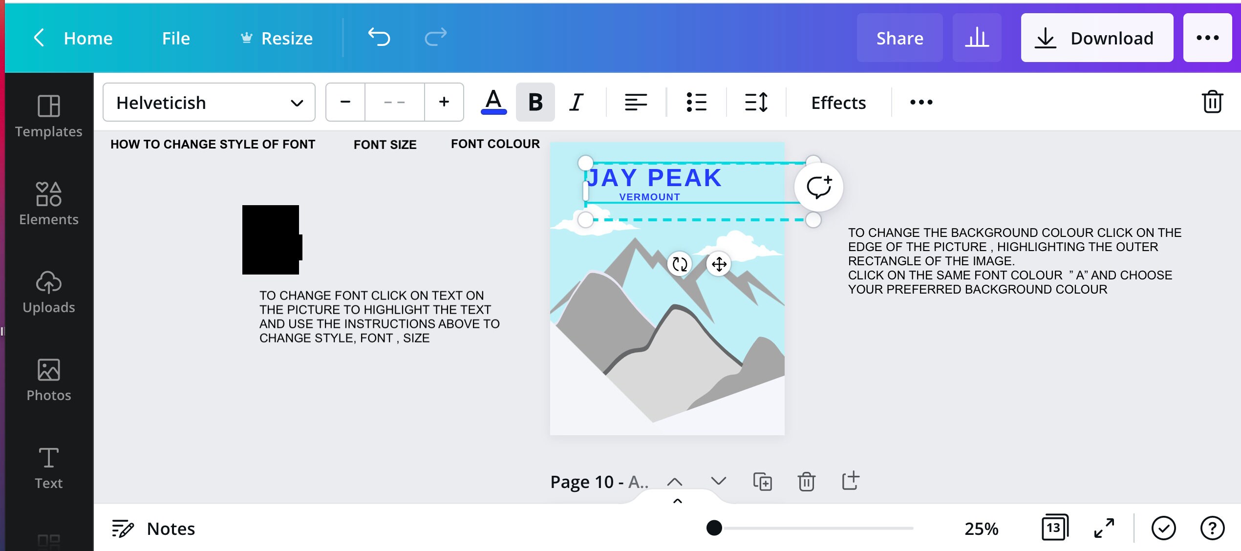 Editable Digital Ski Decor Template, DIY, Wall Art Print, Mountain ...