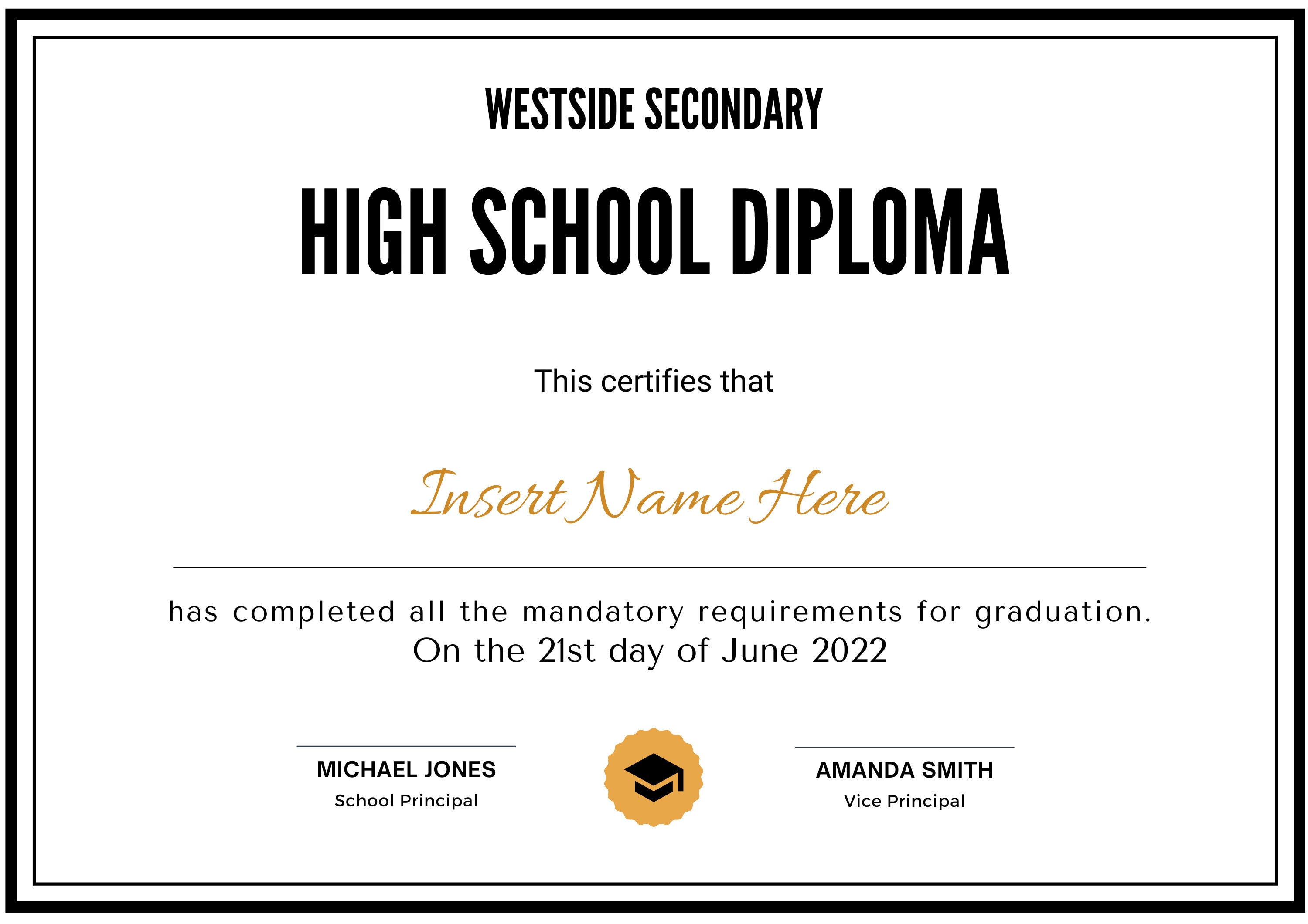 High School Diploma Vs Certificate Of Completion