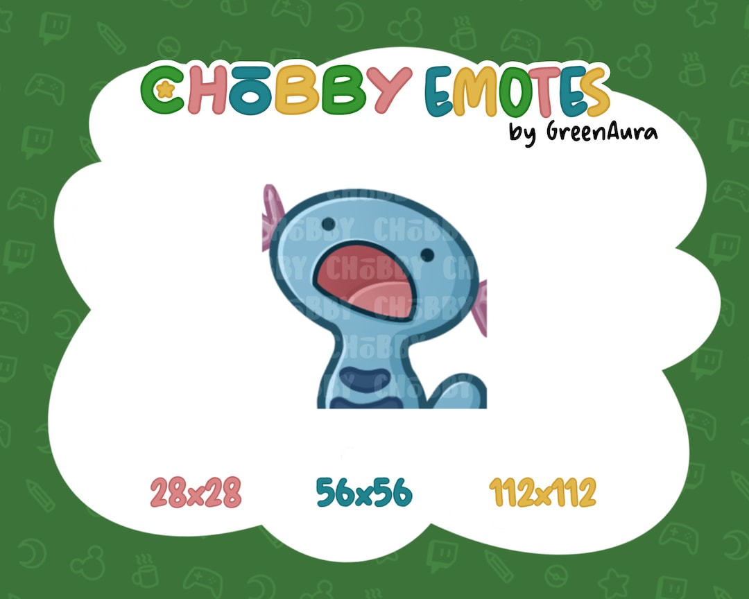 Shocked Wooper Pokémon Emote for Twitch/discord - Etsy