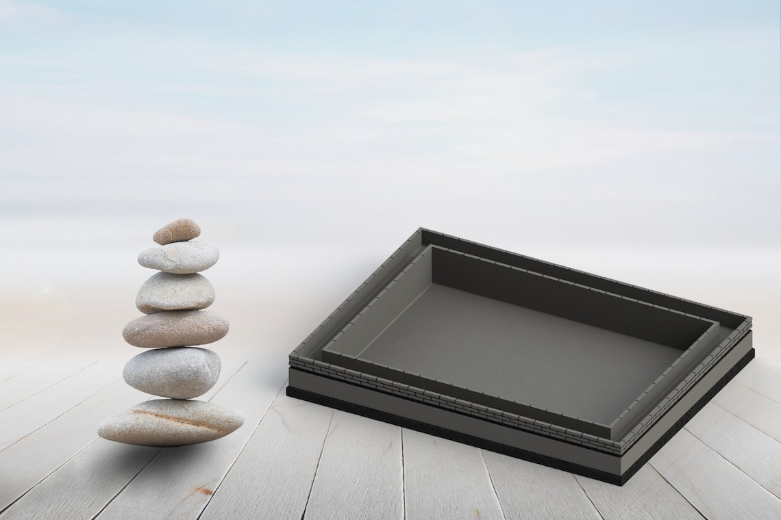 Double Wall Zen Garden (digital STL File) - Etsy