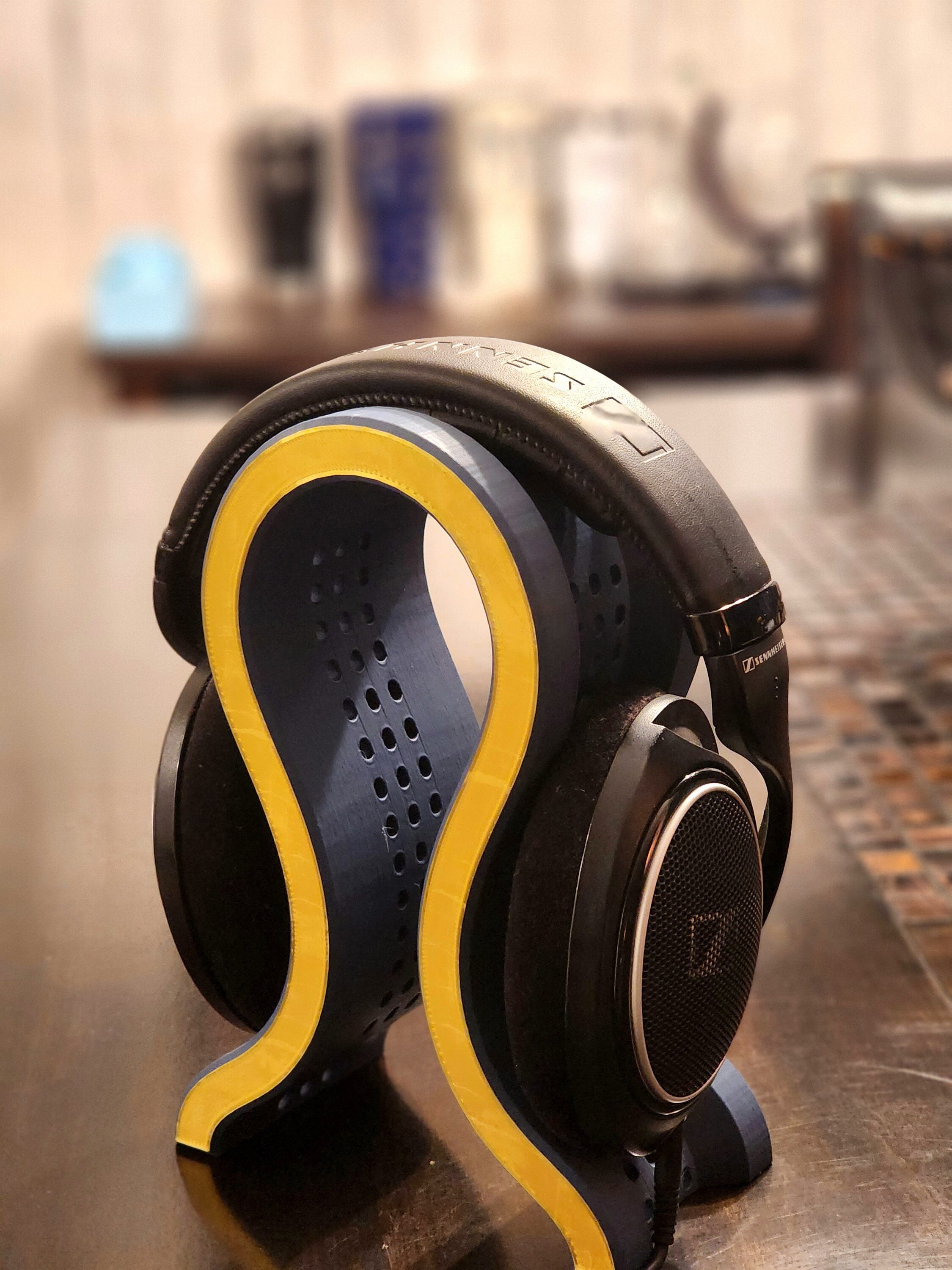 Sleek Minimalist Desktop Headphone Stand Modern Desk - Etsy