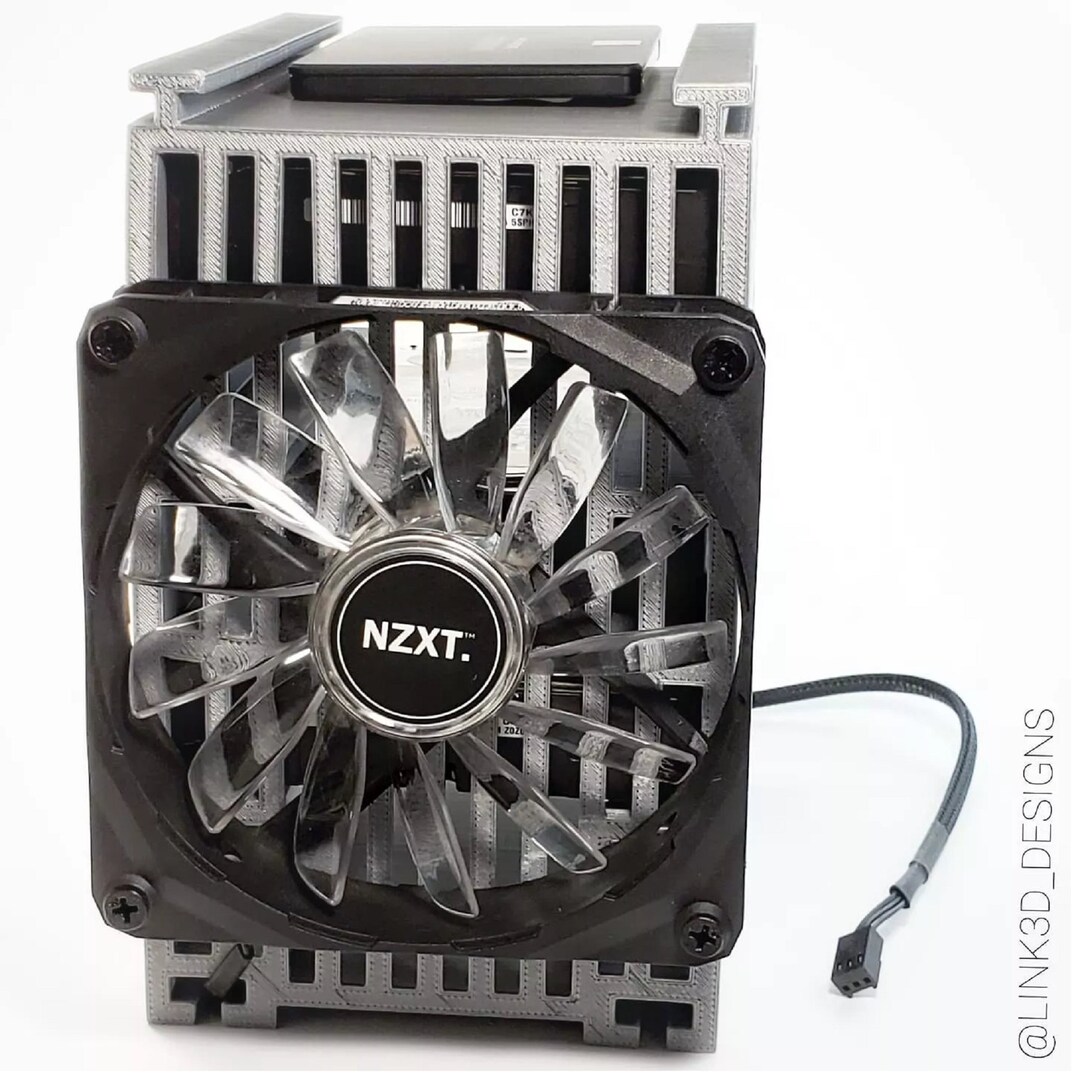 Stackable HDD Rack W/fan Mount (digital STL File) - Etsy