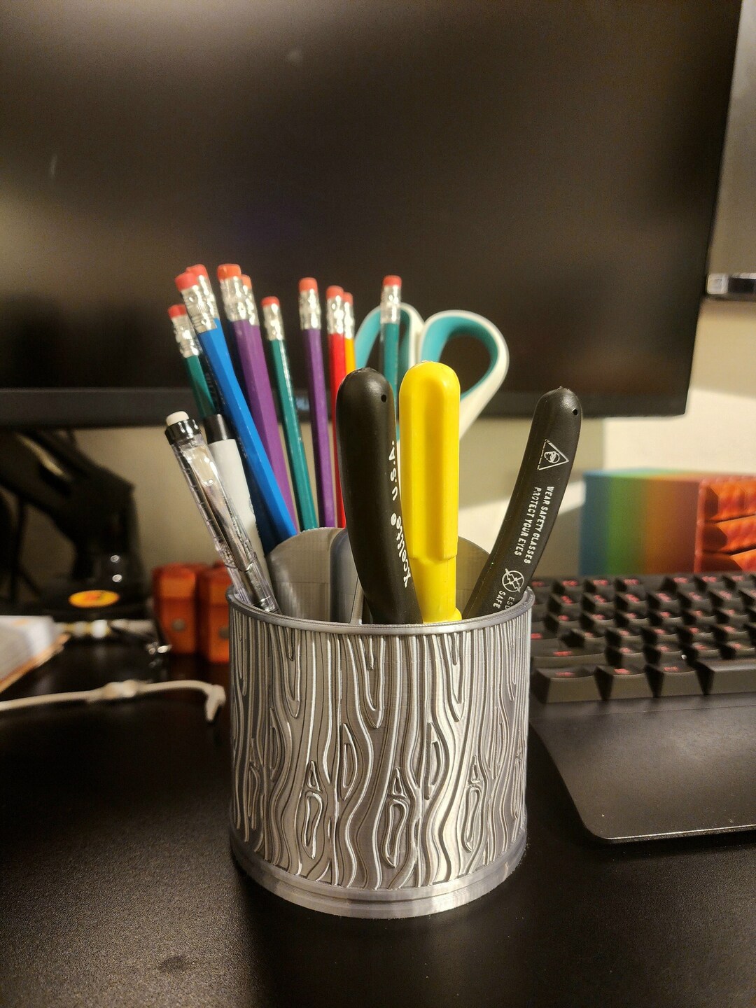 Versatile Rotatable Desk Organizer - Ideal for Office, Small Crafts ...