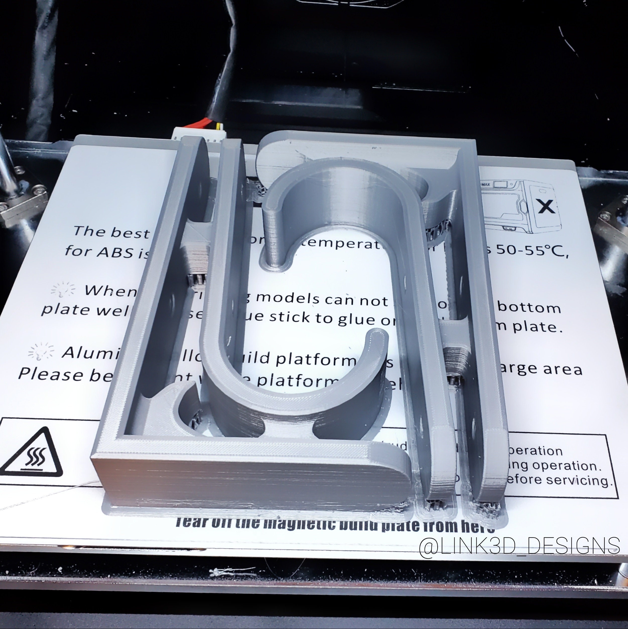 Strong 3D Printable Wall Bracket digital STL File - Etsy