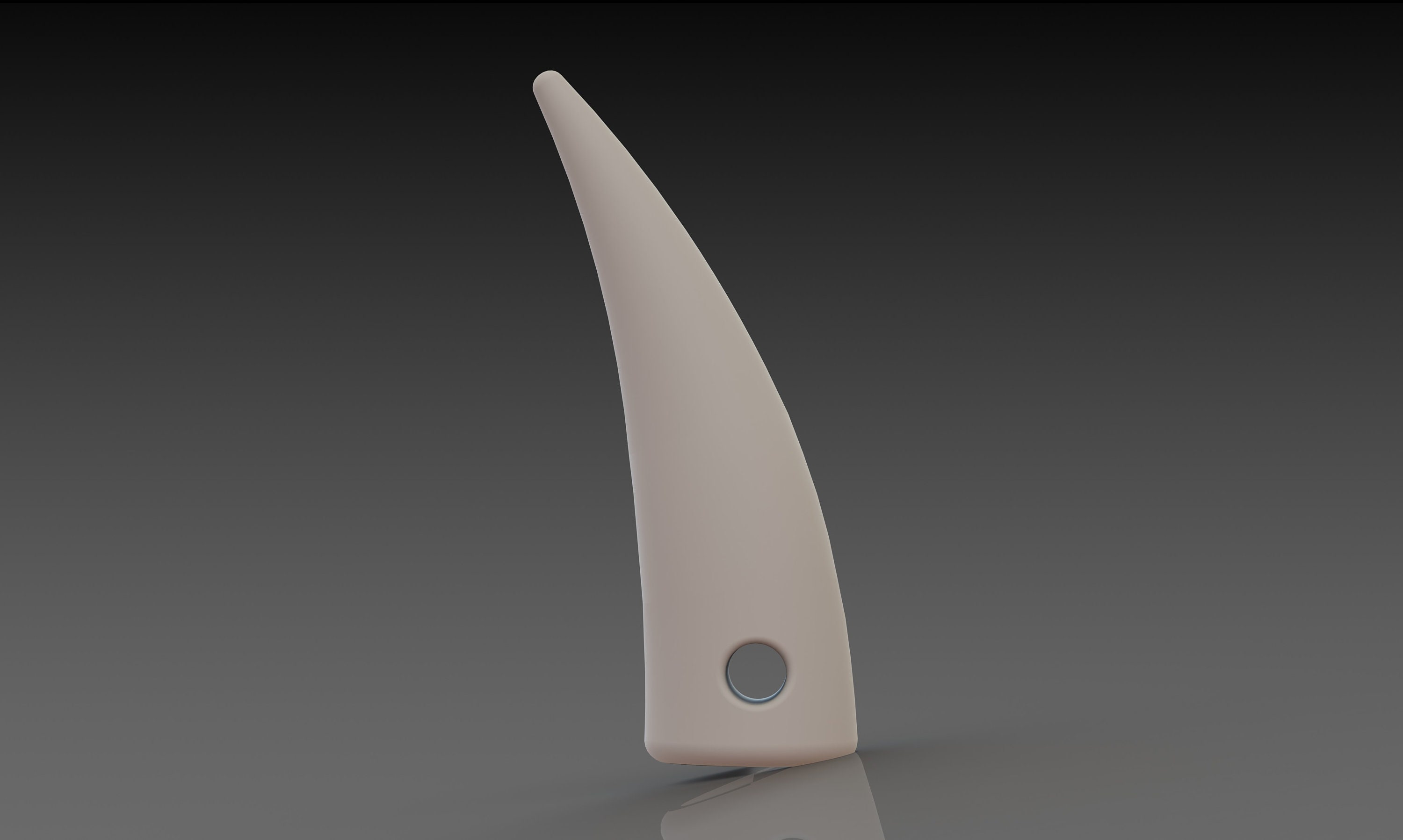 Alligator Tooth Pendant (digital STL File) - Etsy