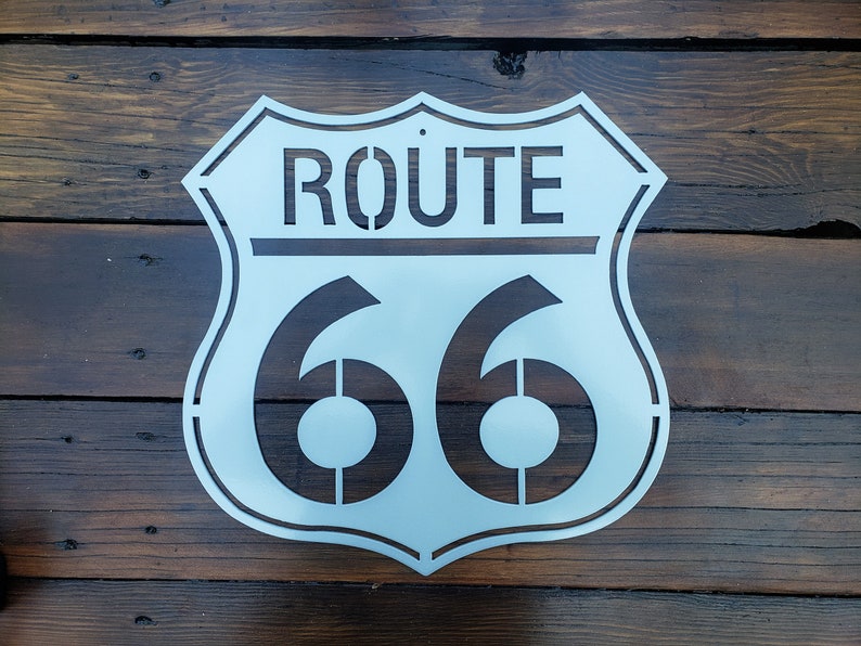 Route 66 Metal Sign - Etsy