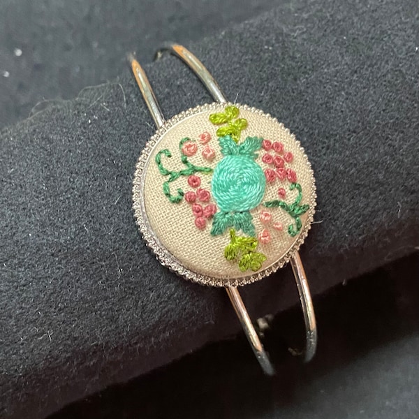 Embroidered Cuff - Etsy