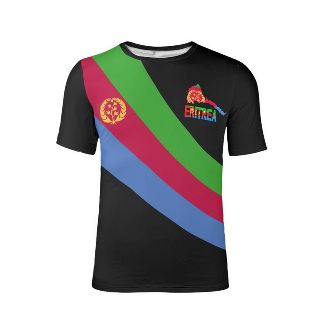 Ethiopian and Eritrean T-shirt for Man - Etsy