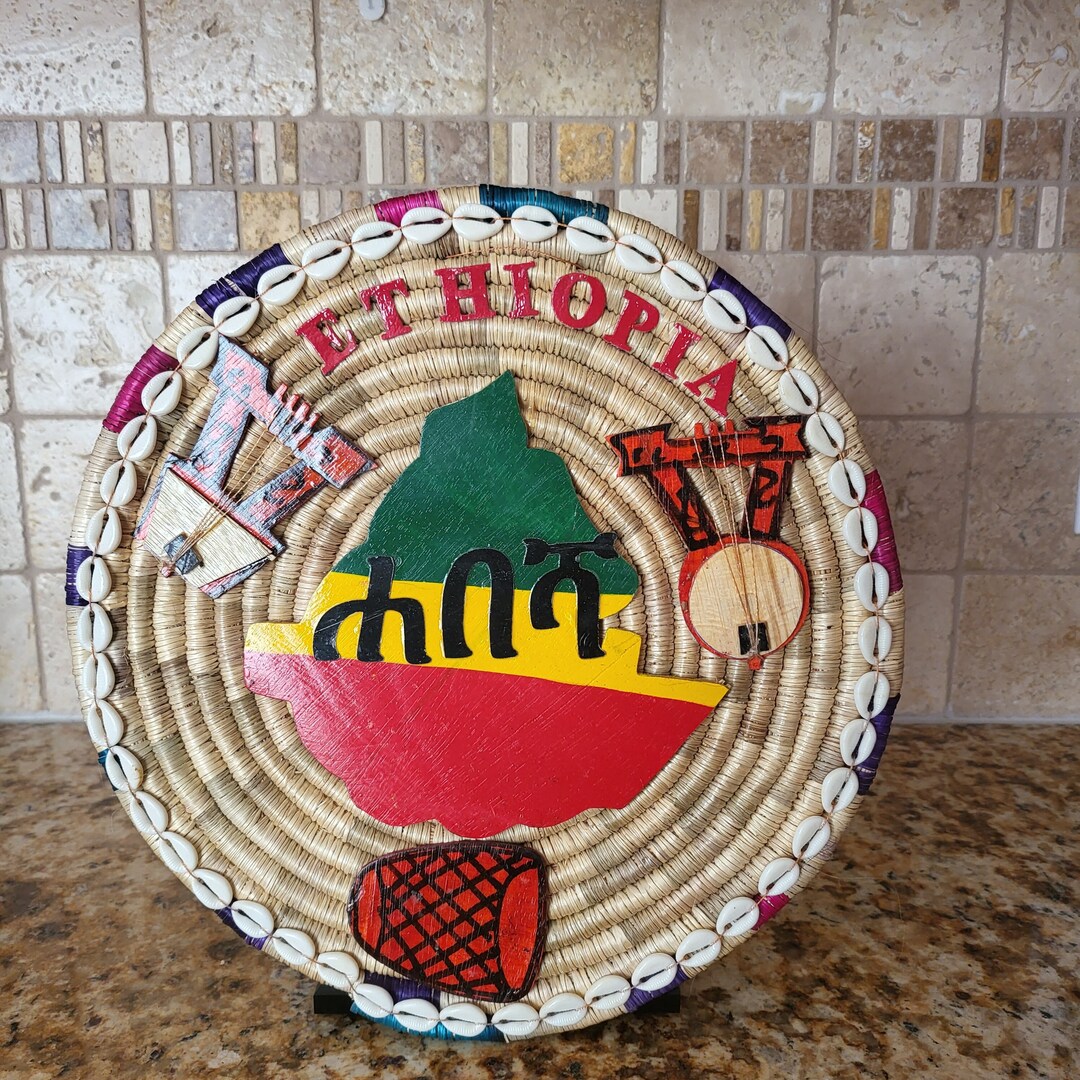 Ethiopia Sefed ሰፌድ With Cowry Shells Traditional Handwoven - Etsy