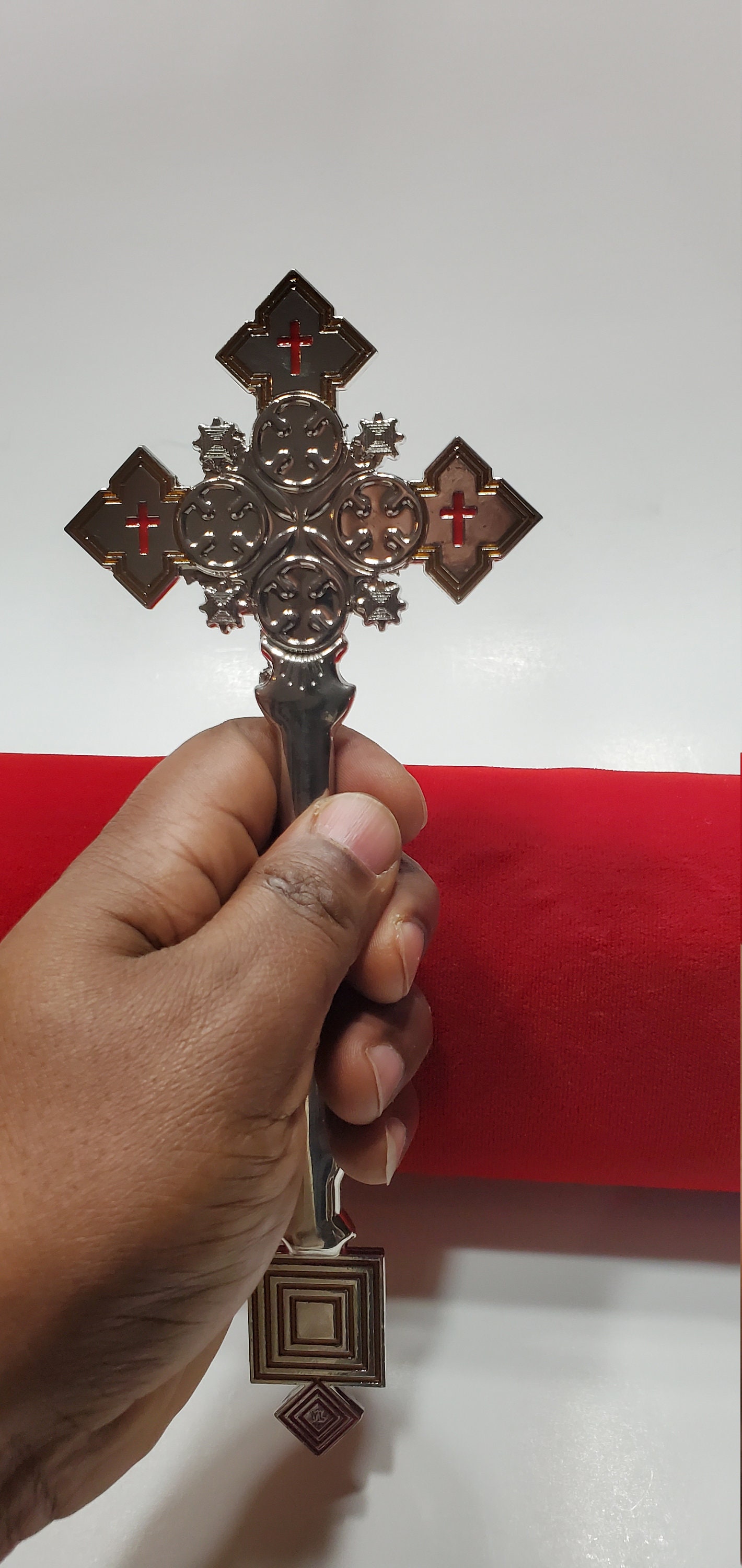 Hand Cross Coptic Orthodox Ethiopian Gold Pries - Etsy