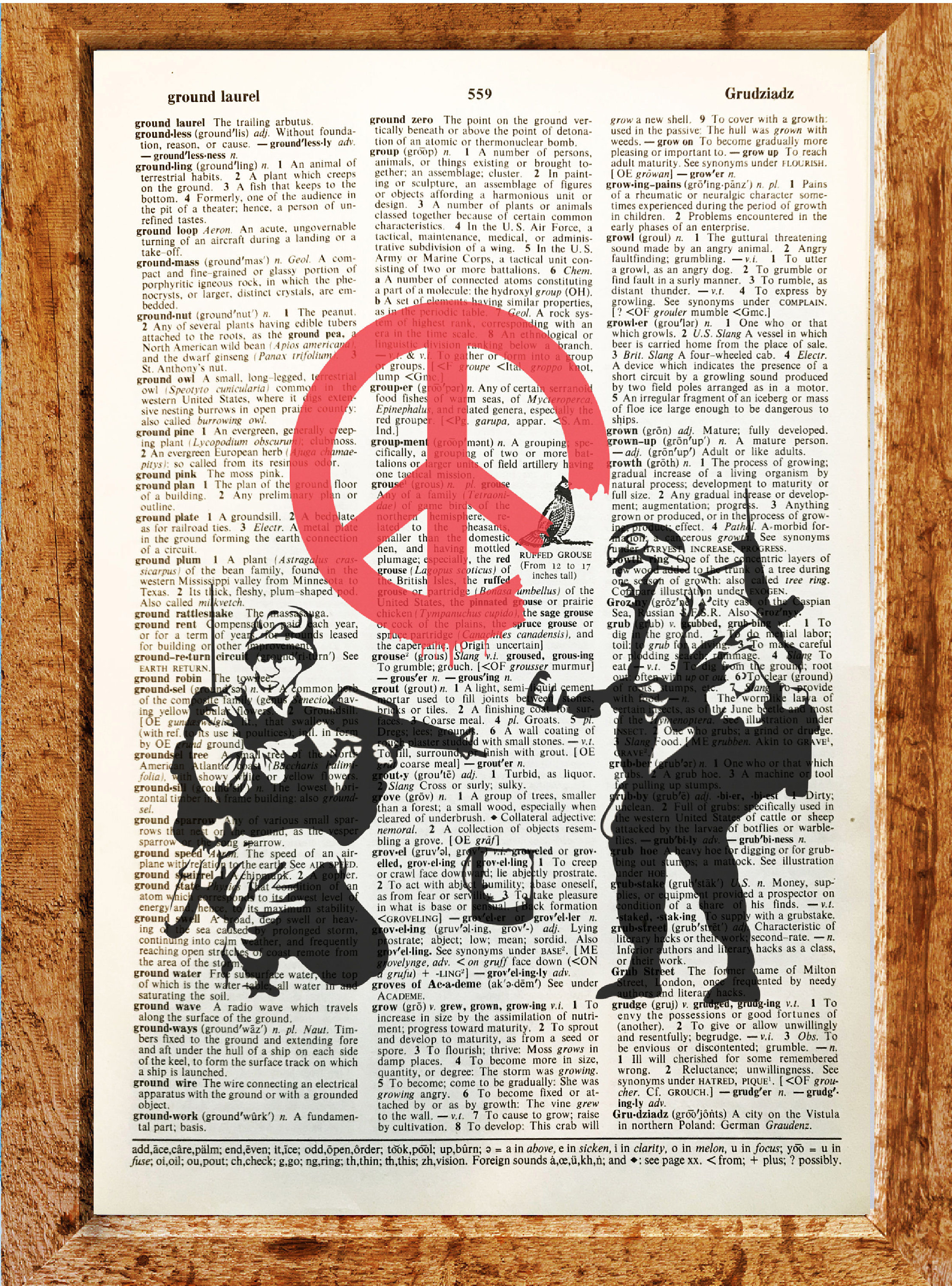Banksy Graffiti Peace