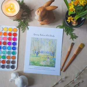 Seasonal Nature Art Study, Charlotte Mason, Homeschooling, Morning ...