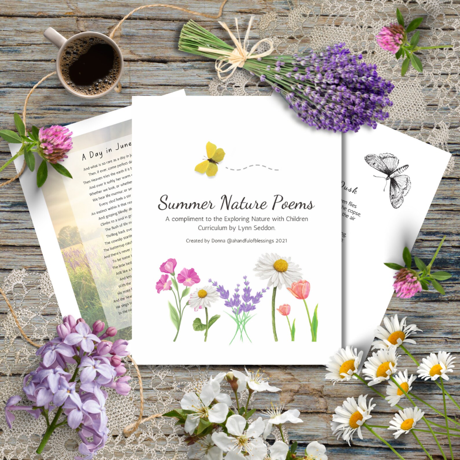 Seasonal Nature Poems, Printable Poems, Charlotte Mason, Homeschool ...