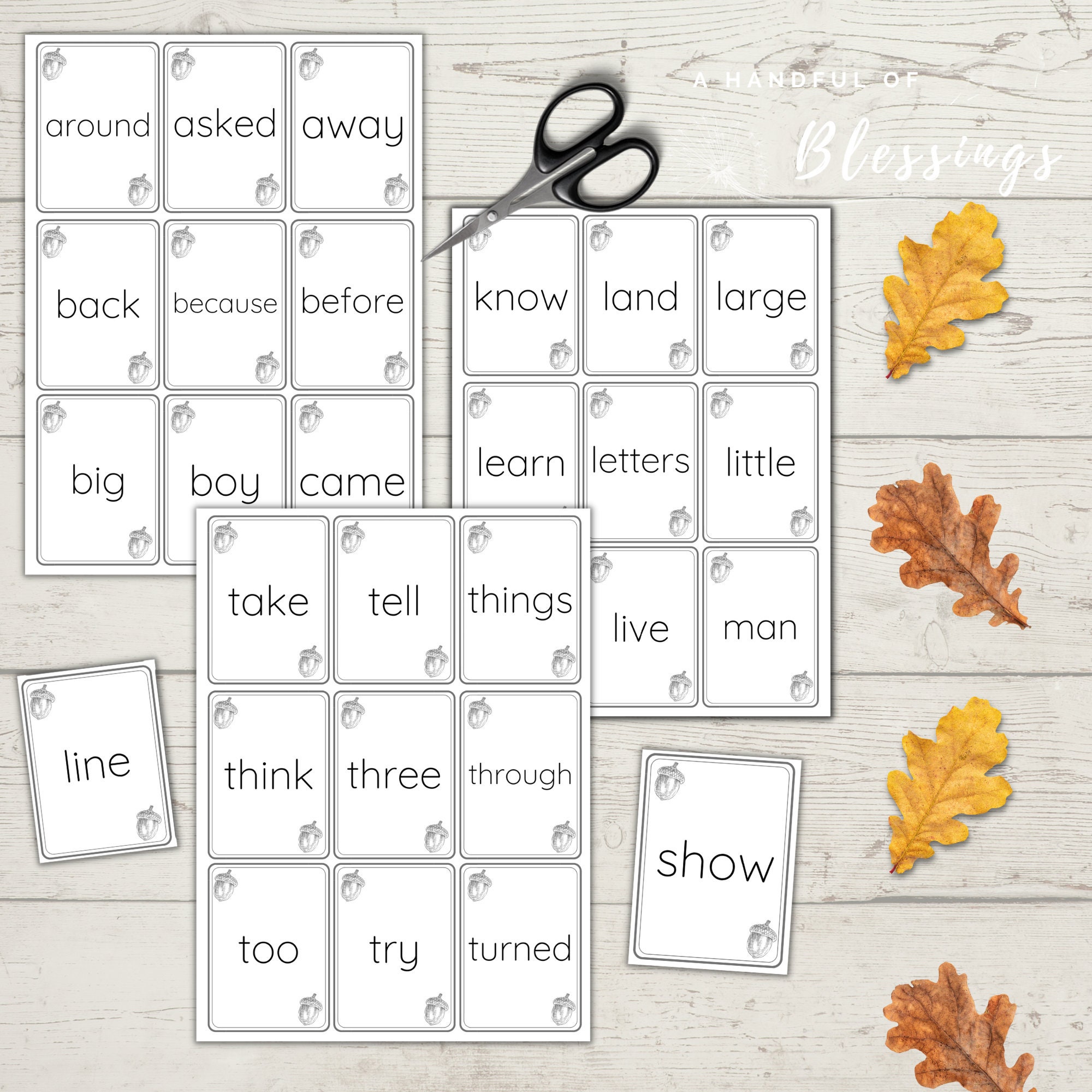 Go Nuts Level 2 Sight Word Card Game | Fry Second 100 Words, Printable ...