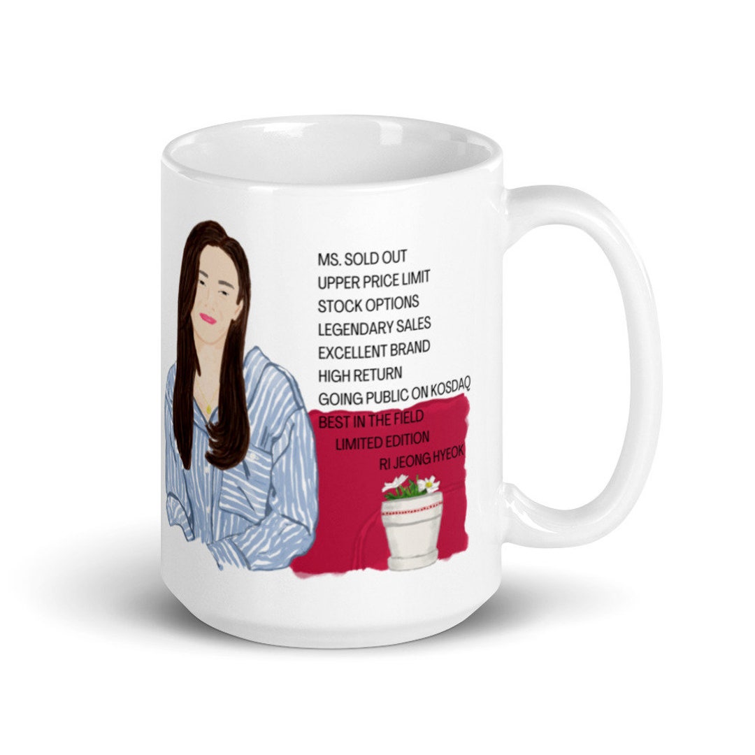 CLOY Yoon Seri's Ten Nice Things White Glossy Mug - Etsy