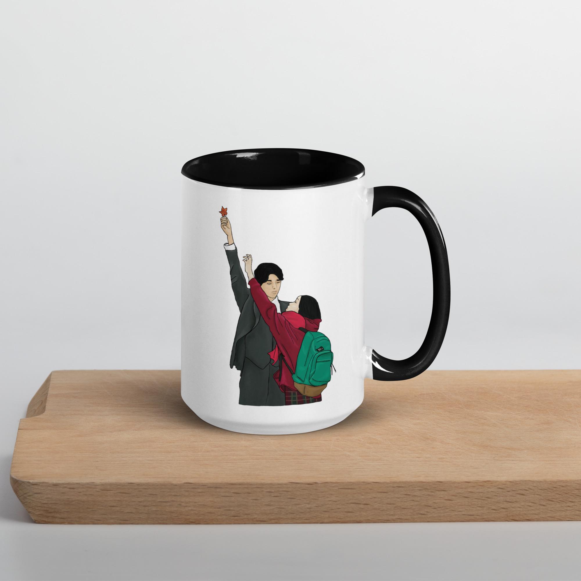 Goblin K-drama Maple Leaf Mug With Color Inside - Etsy